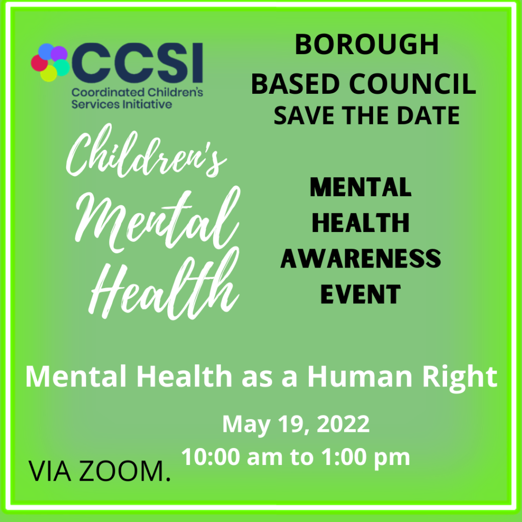 Coordinated Children’s Service Initiative – A community-based health ...